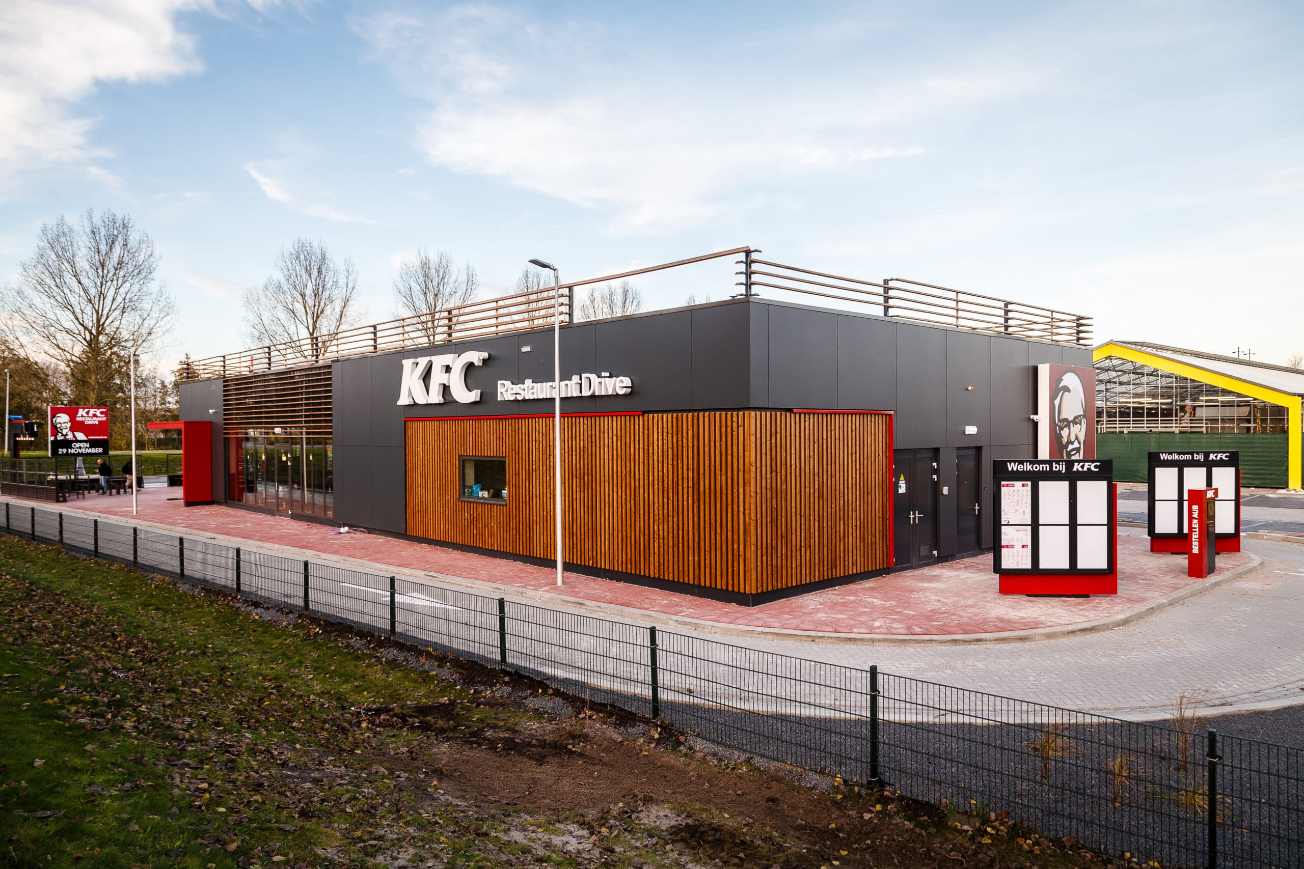 Restaurant KFC bij Ranzijn tuin & dier in Almere - Hoorne Vastgoed